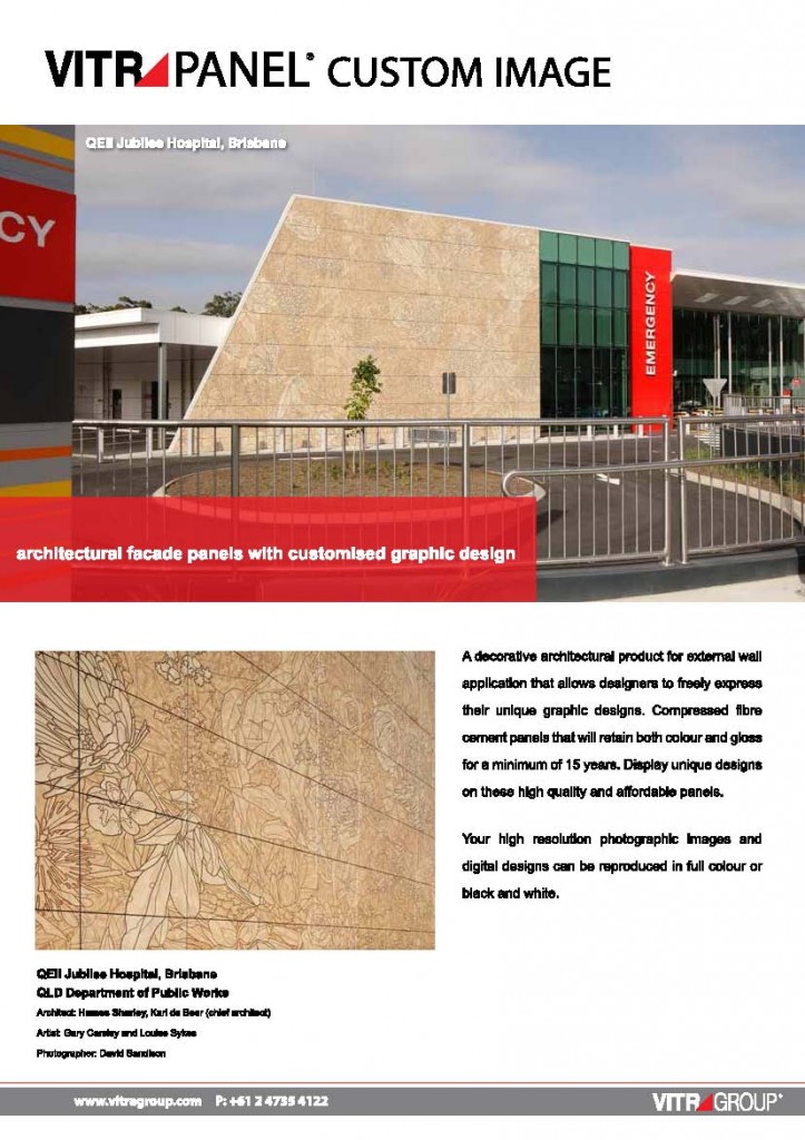 VITRAPANEL GRAPHIC IMAGE PANELS NEWSLETTER - VitraGroup